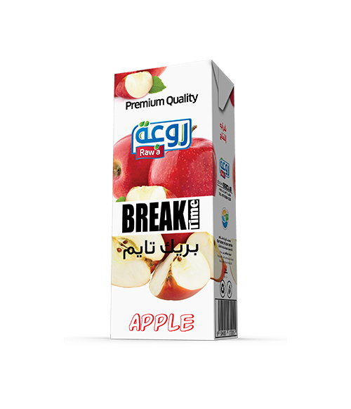 Rawa Break Time Apple Drink Long Life 200 ML - Raw'a