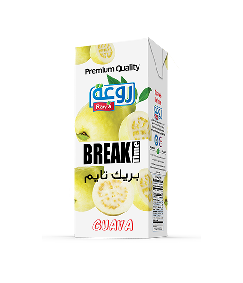 Rawa Break Time Guava Drink Long Life 200 ML - Raw'a