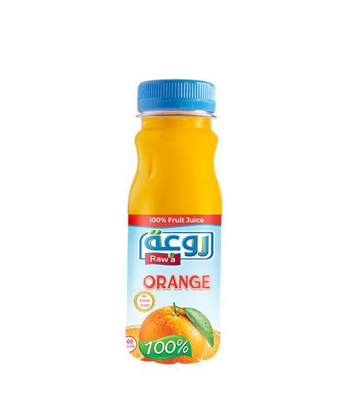 Rawa Orange Juice 100% 200ml - Raw'a