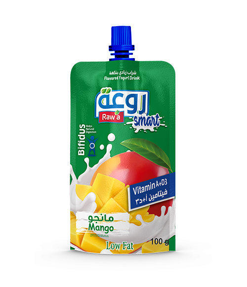 Rawa mango yoghurt pouch 100g - Raw'a