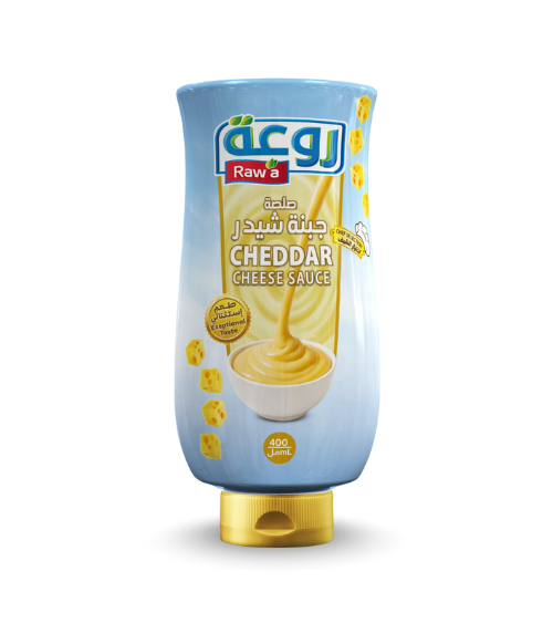 Rawa Cheddar Cheese Sauce Squeeze 400ml - Raw'a